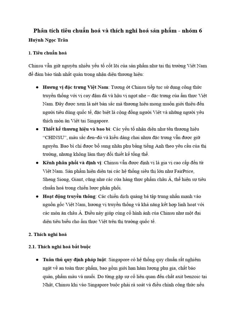 Nhóm 6 - MARQT | PDF