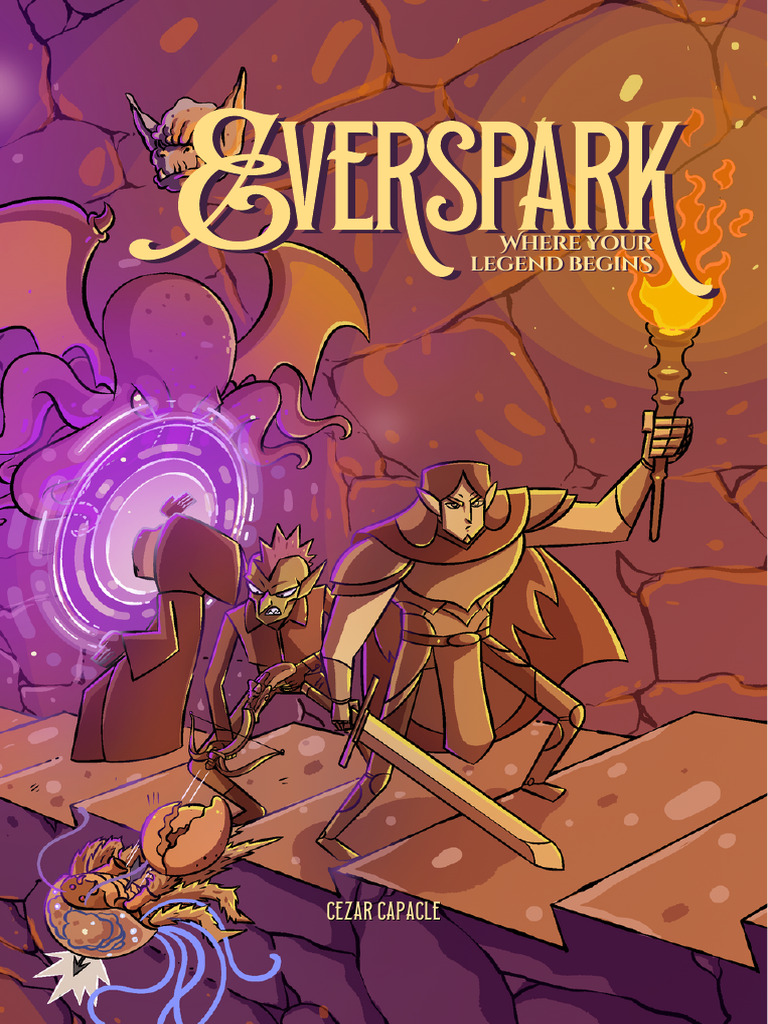 Everspark - Where Your Legend Begins_mjomeC | PDF | Role Playing Games | Tabletop Role Playing Game