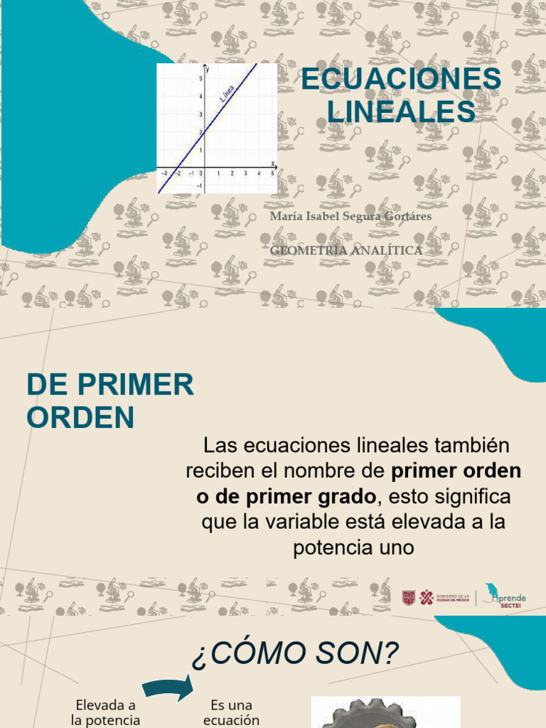 Introducción a Ecuaciones Lineales | PDF | Ecuaciones | Fórmula