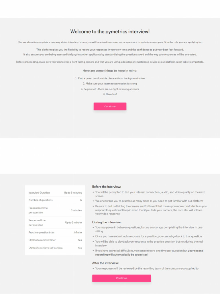 2023 Blackstone APAC Pymetrics Digital Interview | PDF