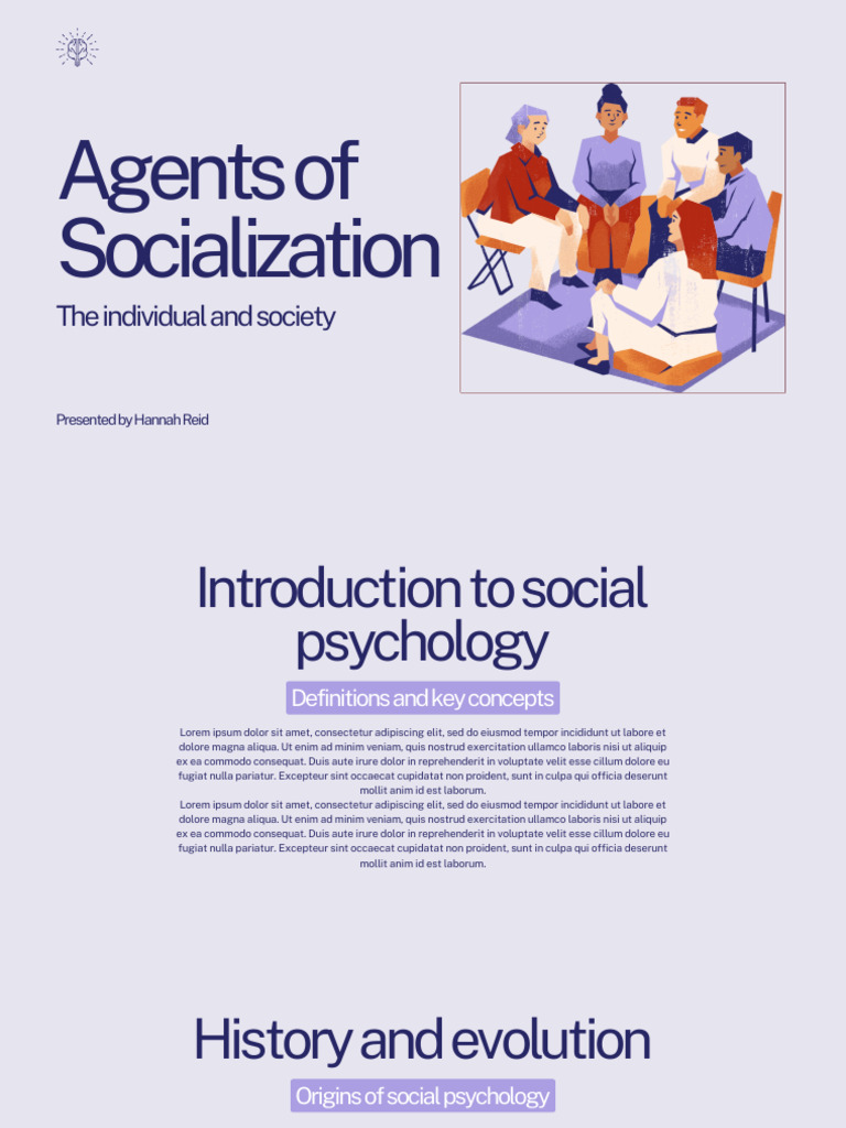 Understanding Socialization Agents | PDF | Social Psychology | Cognition