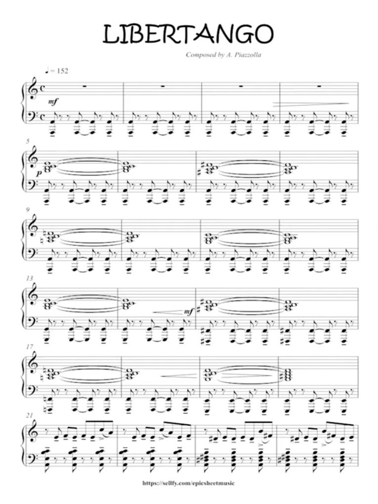 Complete Piano Score | PDF