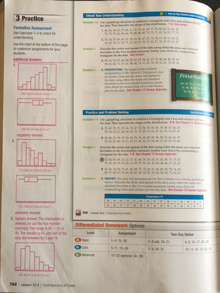 Kami Export - Lesson 12-3 Textbook Answer Key | PDF