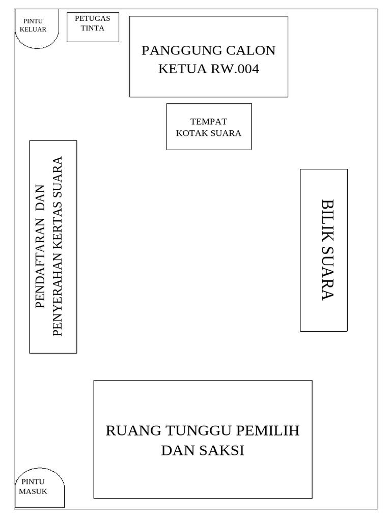 Draft Denah TPS | PDF
