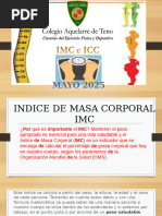 Tabla de IMC 2023 de La OMS (Mujeres y Hombres Adultos) | PDF