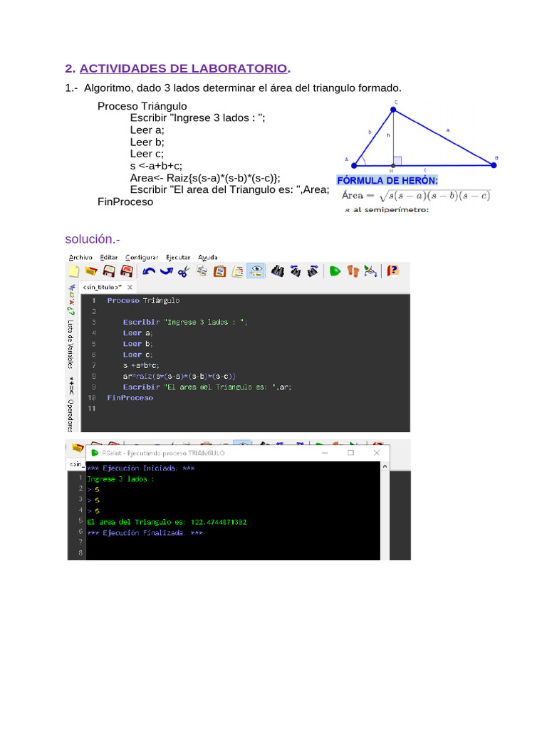 LAB2 | PDF | Matemáticas Aplicadas | Algoritmos