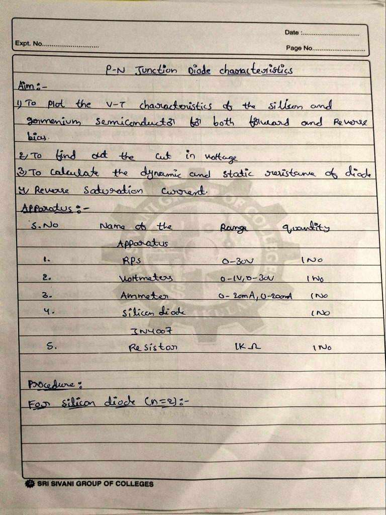 Beee Record (Electronics) (Amala Mam) | PDF