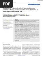 Ilunocitinib vs Oclacitinib in Dogs | PDF | Medical Specialties