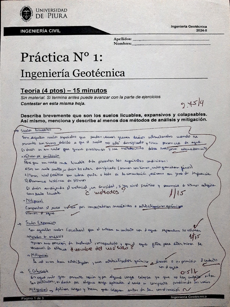 PC2 - Ige - 2024 Ii | PDF | Materiales naturales | Ingeniería