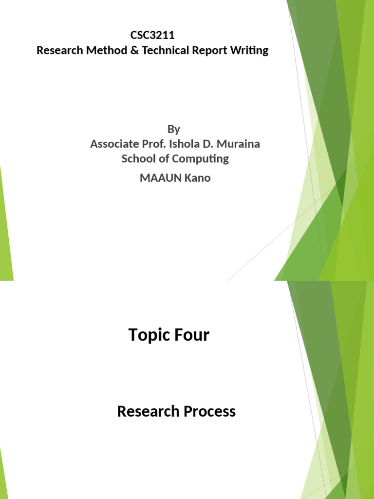 Topic 4 - Research Process | PDF | Data | Learning