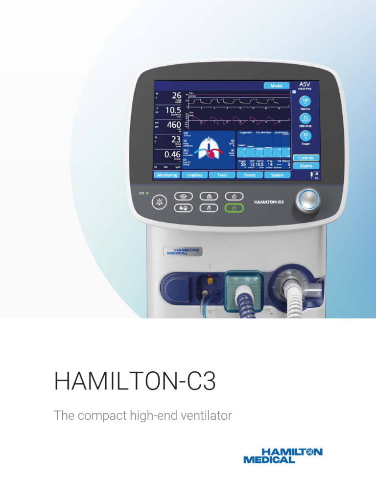 Hamilton C3 Ventilator Overview | PDF | Clinical Medicine | Medical ...