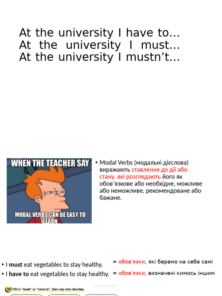 Understanding Modal Verbs in English | PDF | Languages | Foreign ...