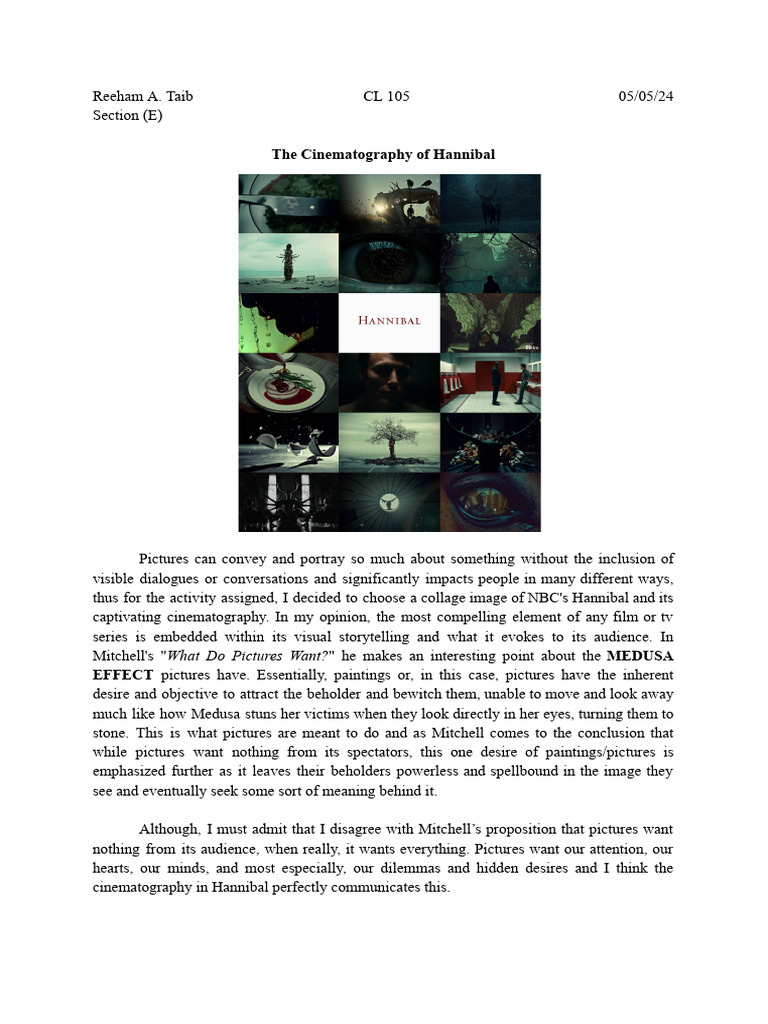 CL105 - Visual Arts and Other Images - TAIB | PDF