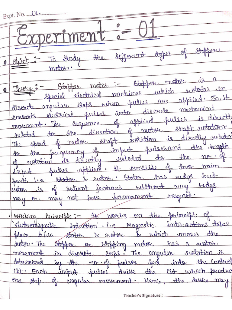 Special Purpose Machine File For 6 Semester | PDF