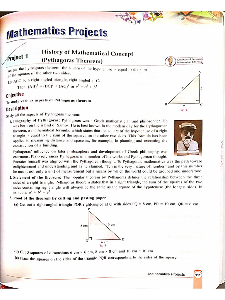 Class 9 Math Project & Art Integrated Activity | PDF