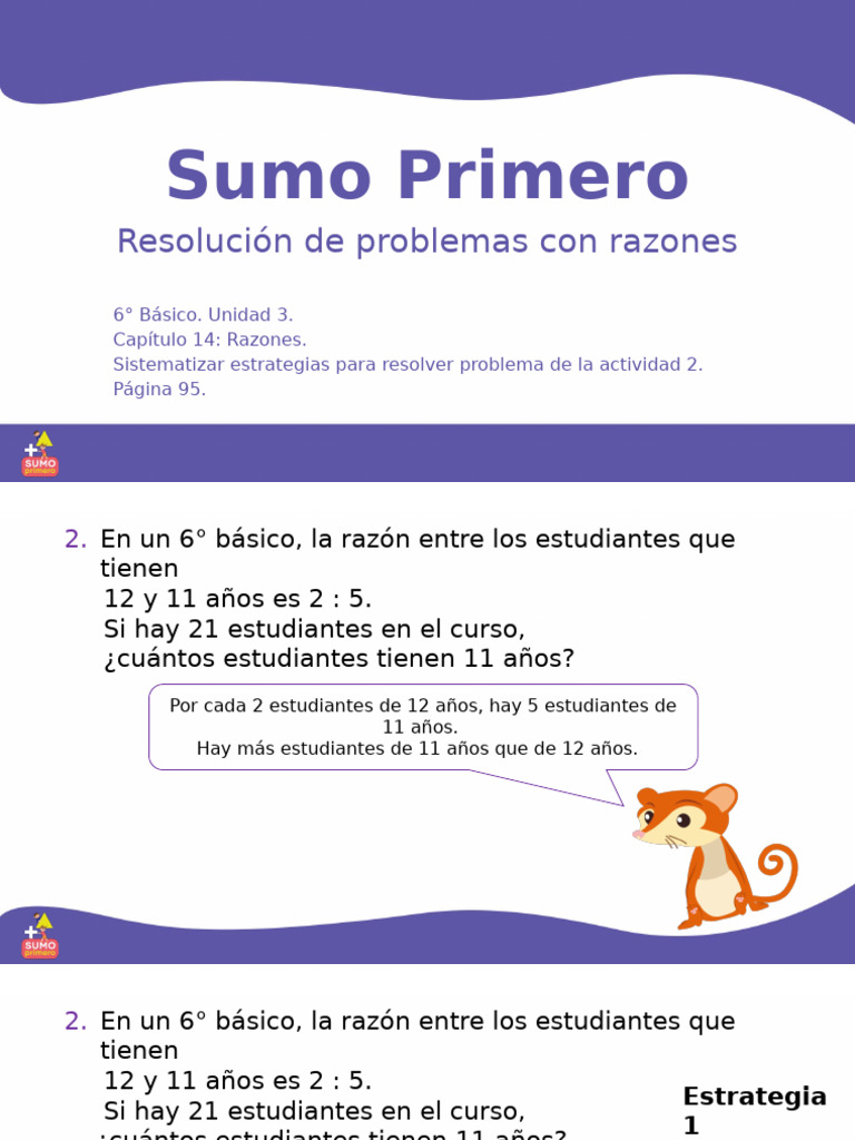6B U3 ppt6 Cap14 Razones | PDF