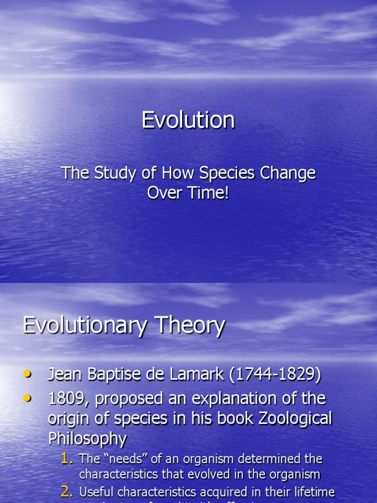 Evolution - How Species Change | PDF | Evolution | Mutation