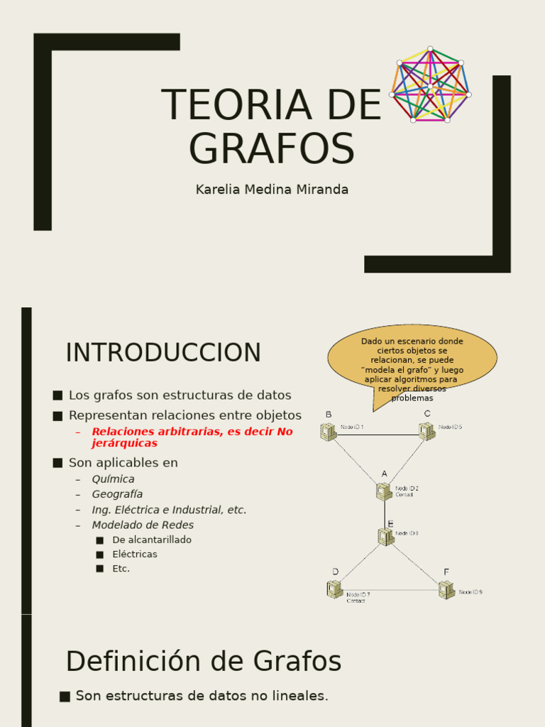 Introducción a la Teoría de Grafos | PDF | Teoría de grafos | Vértice ...