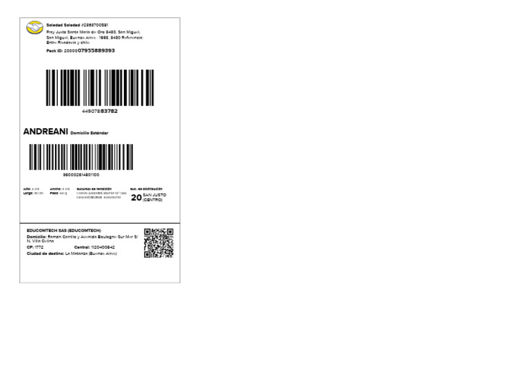 Shipment Labels 250523210723 | PDF