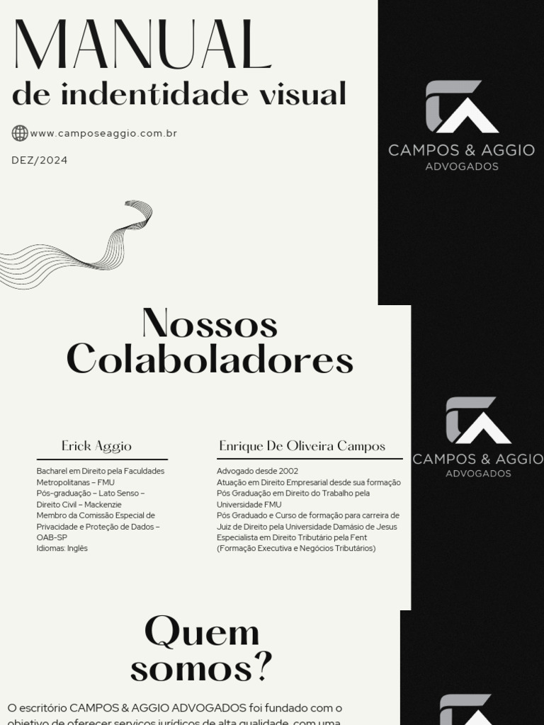 Manual de Indentidade Visual CAMPOS&AGGIO - 20250116 - 105502 - 0000 ...