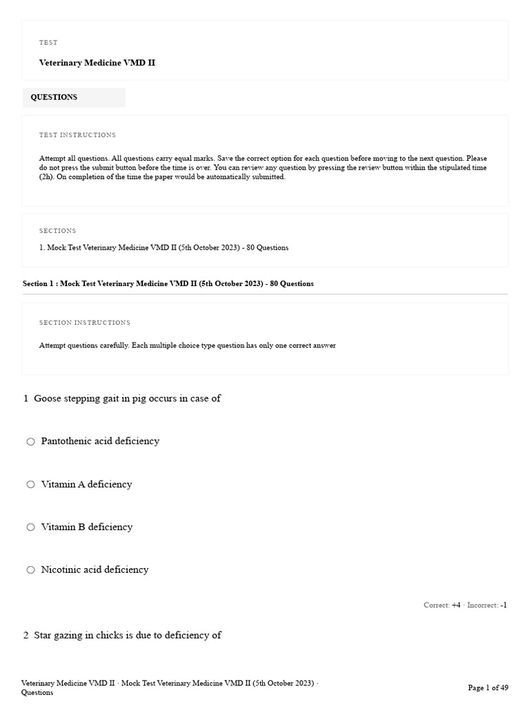 Classplus VMD II | PDF | Magnesium | Anemia