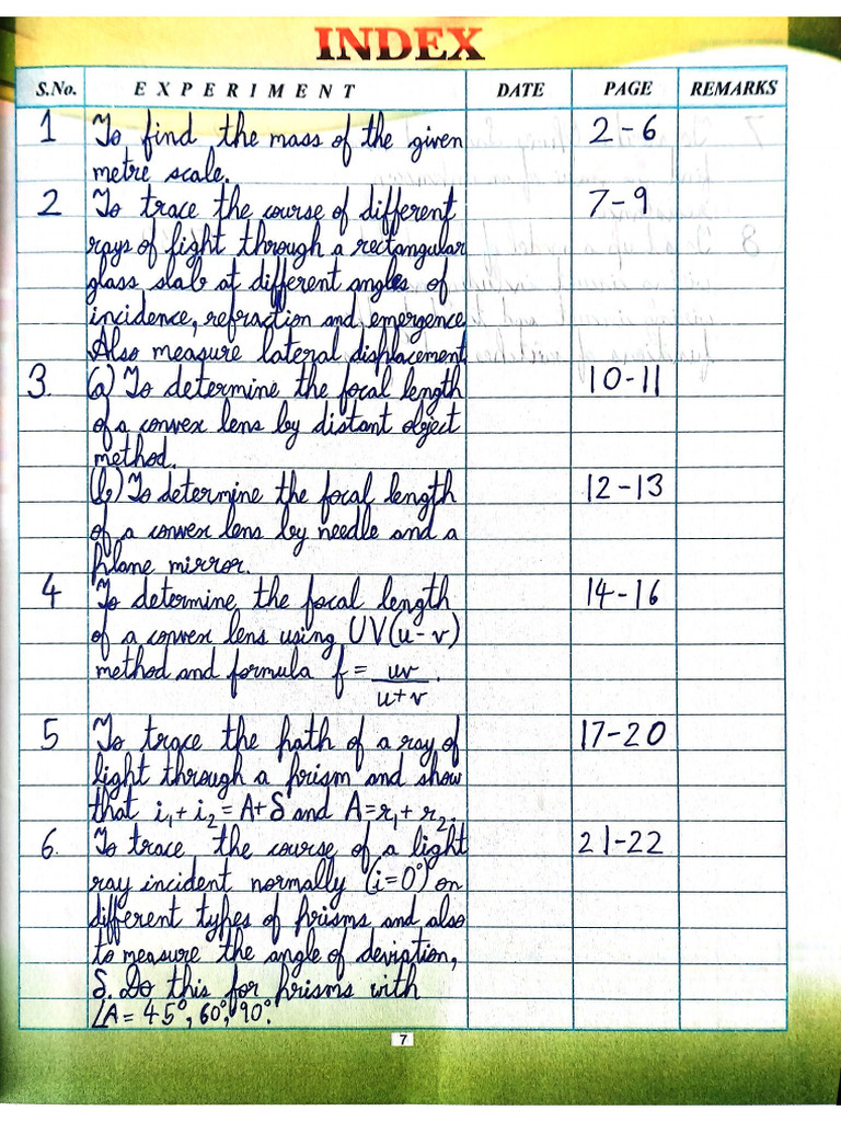 Class 10 Physics Project | PDF