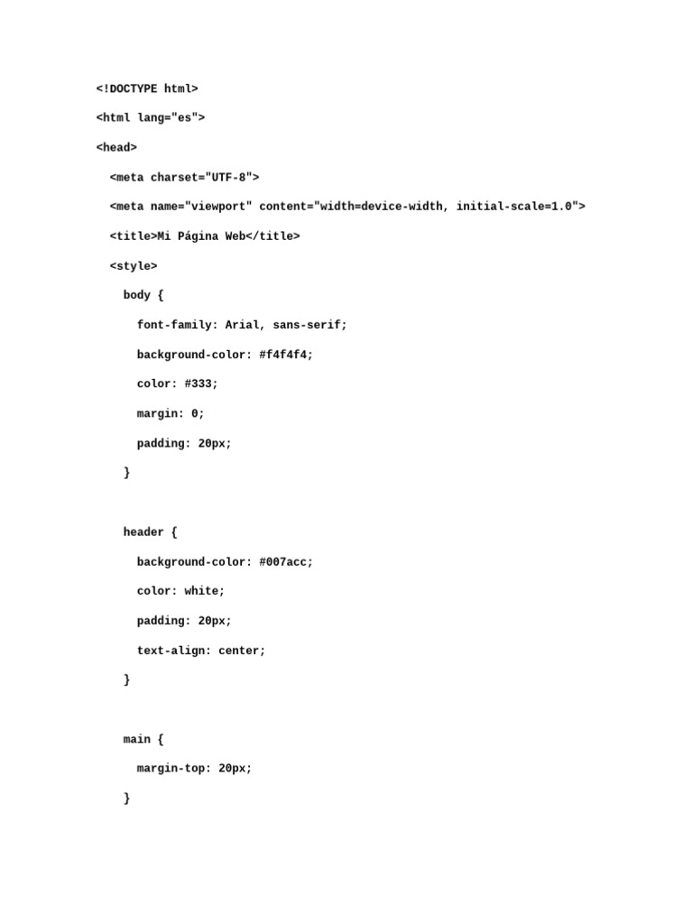 Ejemplo 1 HTML | PDF | HTML | Hipervínculo