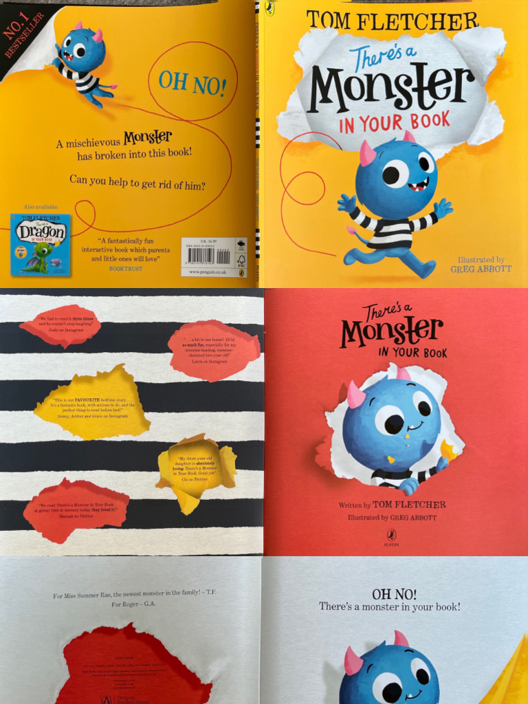 W7 There's A Monster in Your Book | PDF