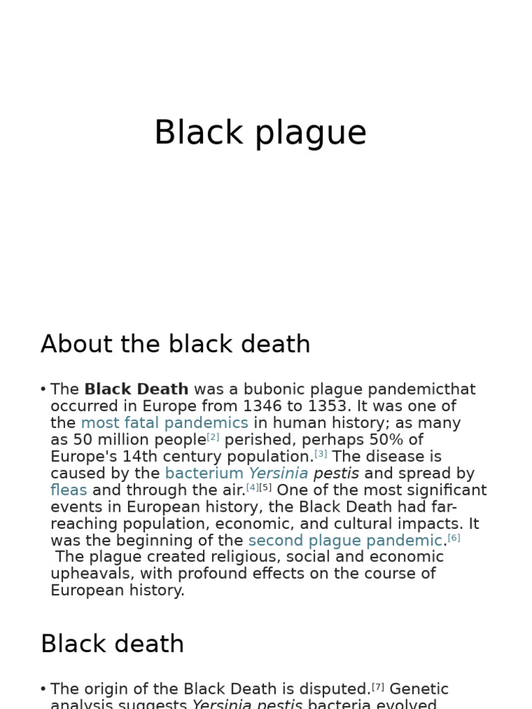 Black Plague | PDF