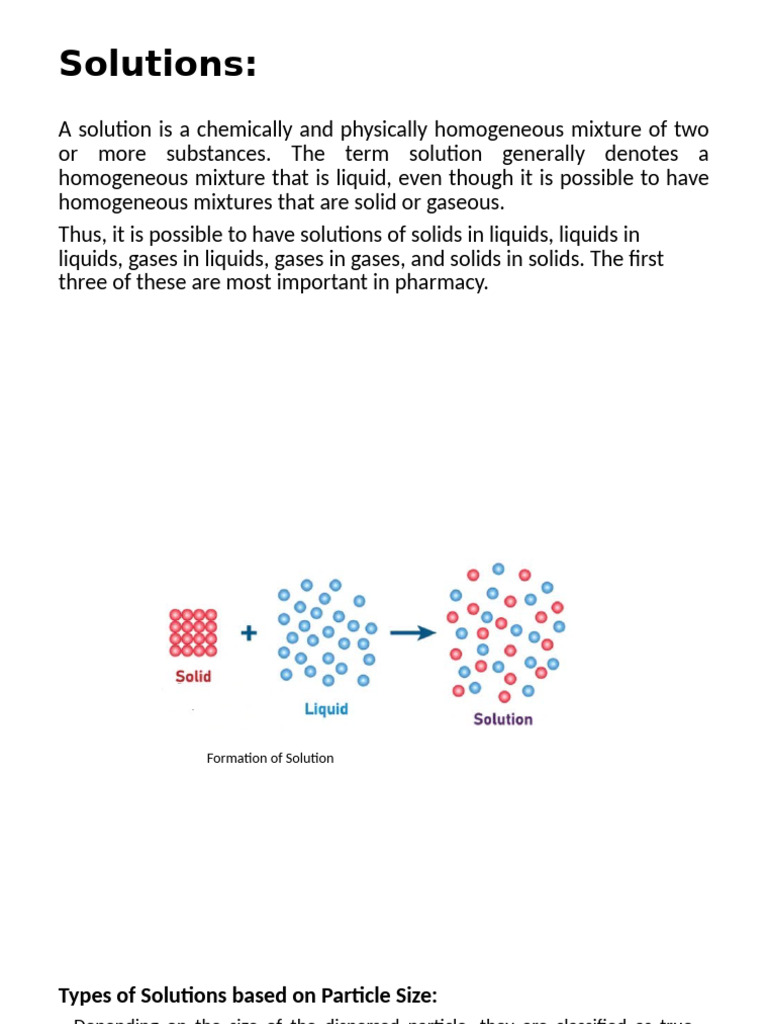 Understanding Solutions and Solubility | PDF | Solubility | Solvent