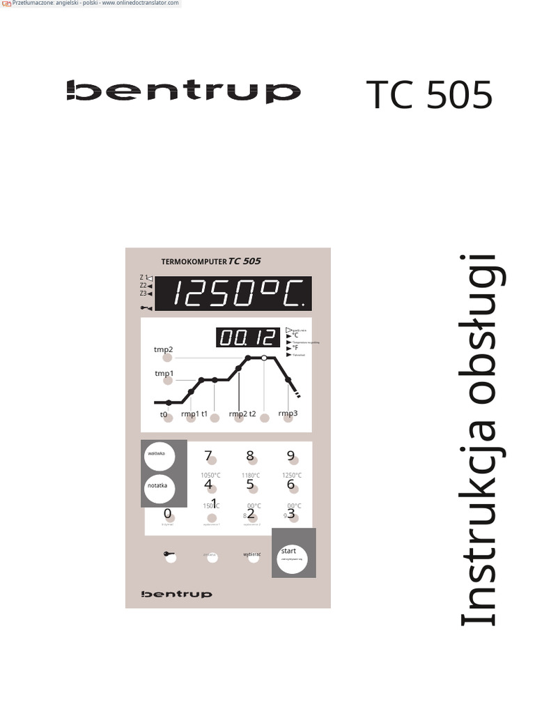 TC 505 PL | PDF