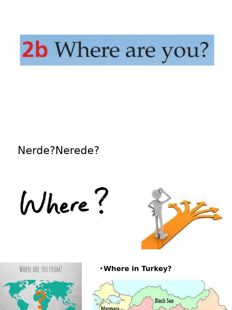 A1 English beginner lesson presentation 2b | PDF