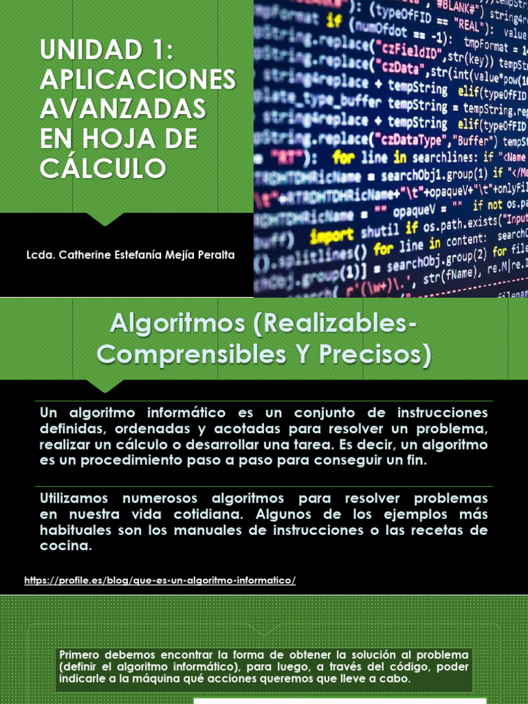 1.2 Algoritmos (Realizable-Comprensible Preciso) | PDF | Algoritmos | Programa de computadora