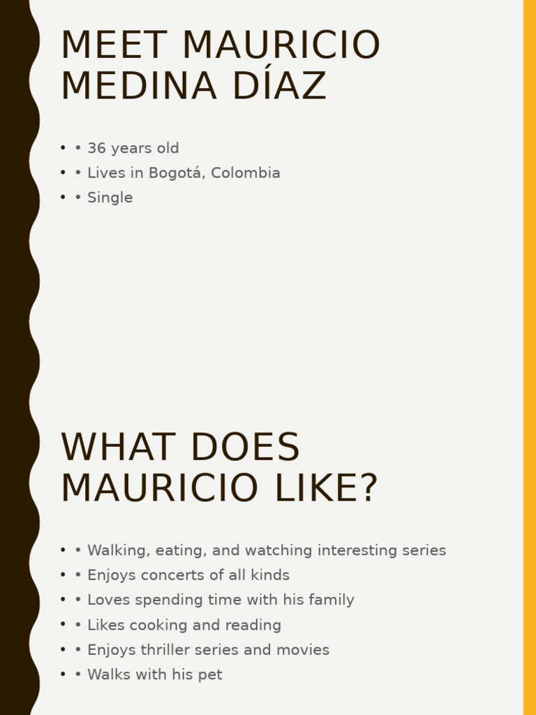 Mauricio Medina Presentation | PDF