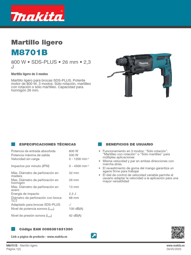 ROTOMARTILLO | PDF | Perforación | Martillo