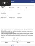 Formato de Portabilidad Megacable | PDF | Telefonía móvil