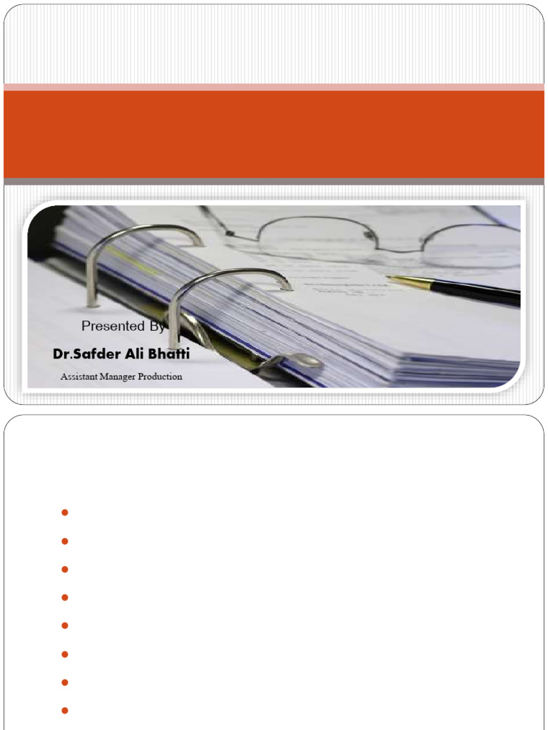 LH 4 Pharmaceutical Documentation Intro | PDF | Documentation | Audit