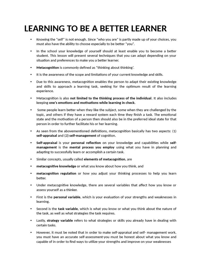 LEARNING-TO-BE-A-BETTER-LEARNER-AND-DONT-JUST-DREAM-MAKE-IT-HAPPEN ...