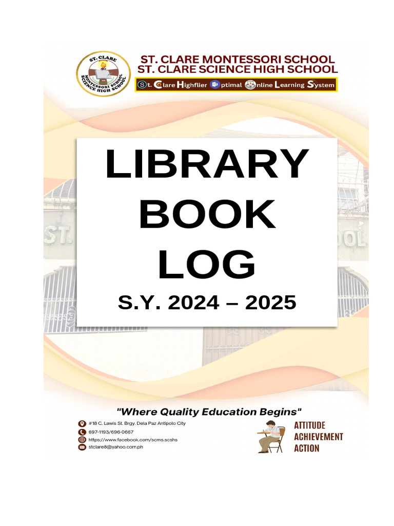 Library Book Log | PDF