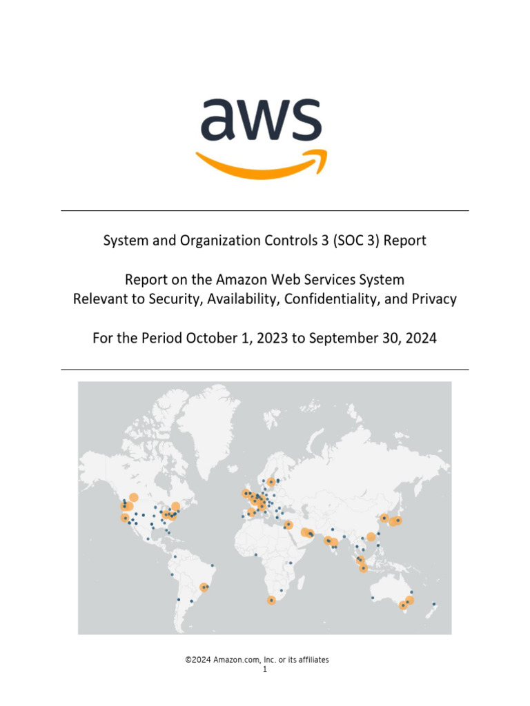 Aws Soc3 | PDF | Amazon Web Services | Cloud Computing