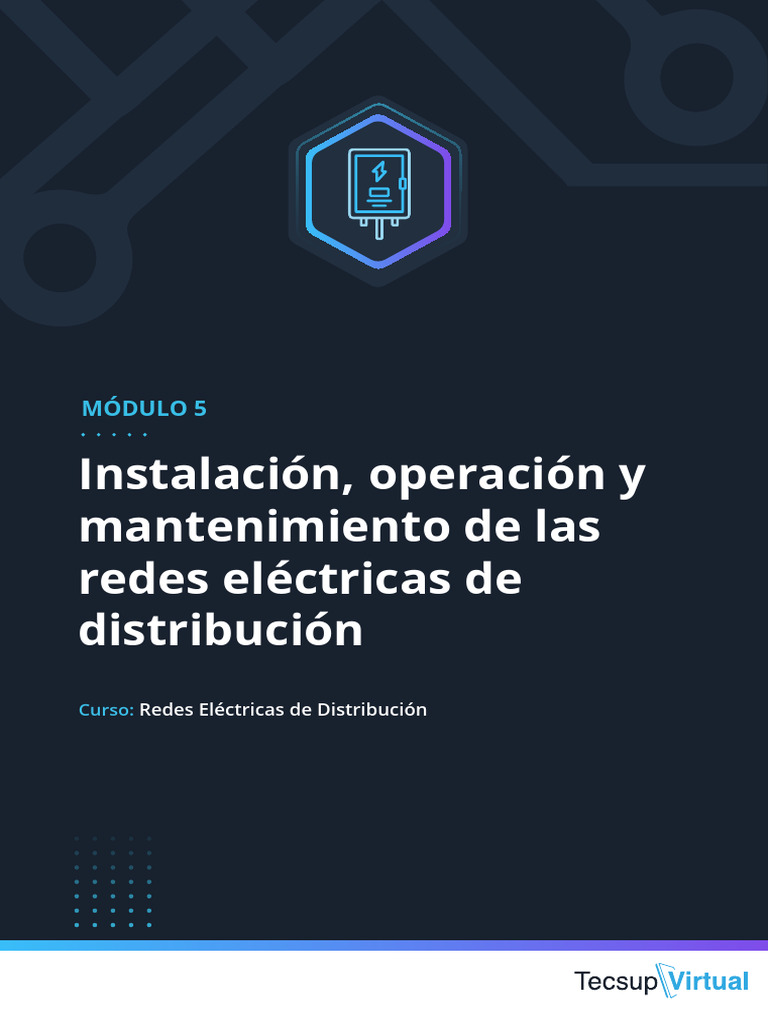 Redes Eléctricas de Distribución - Resumen M5 | PDF | Aislador ...