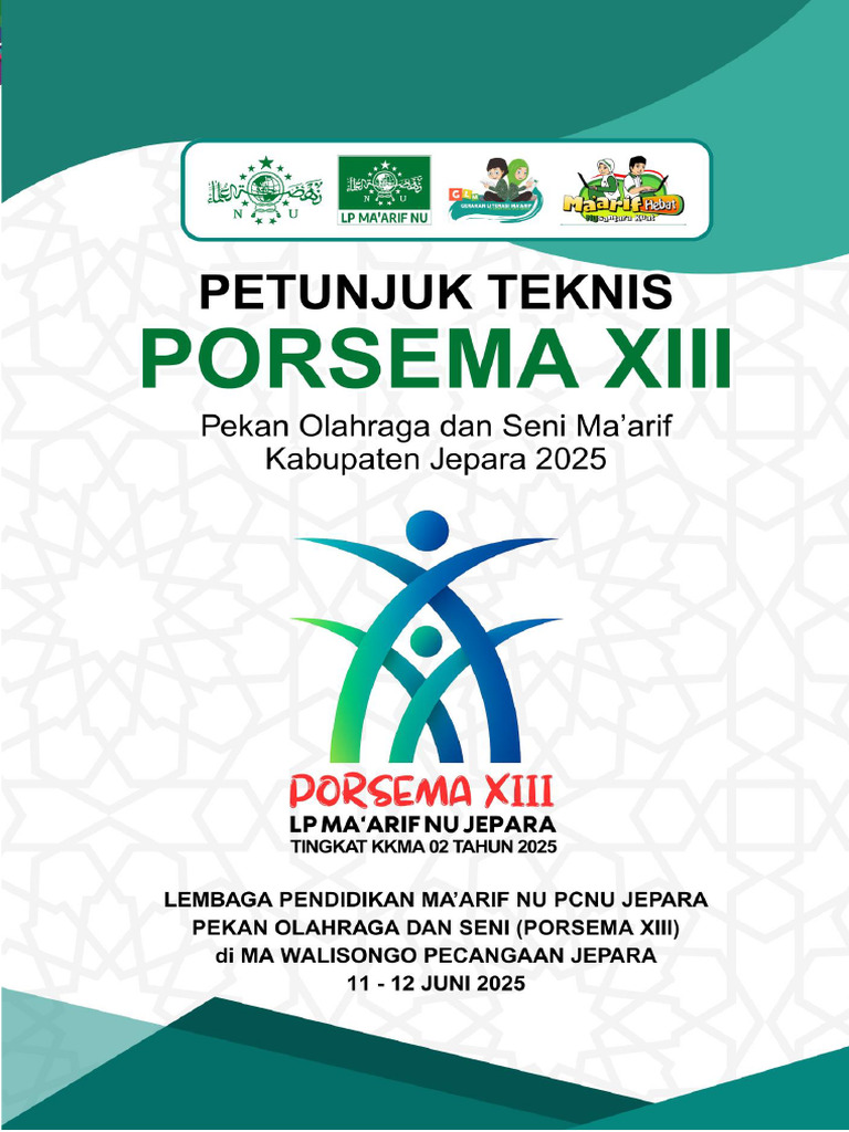 Juknis PORSEMA XIII 2025 Jepara | PDF
