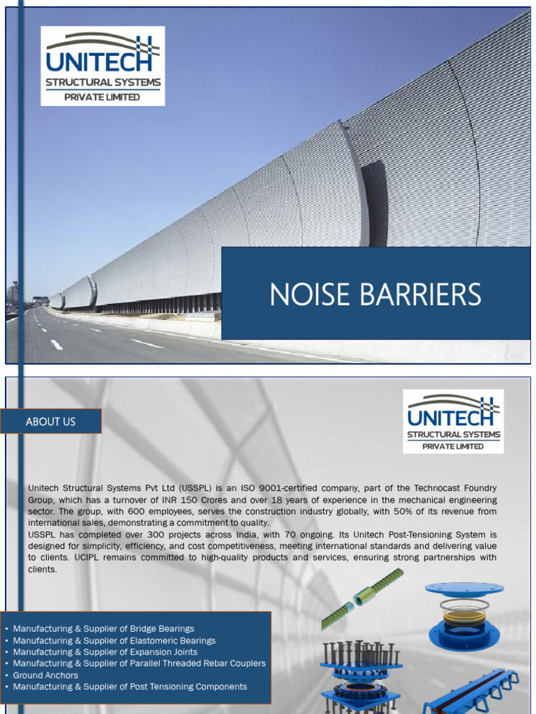Noise Barriers: Solutions for Pollution | PDF | Sound | Waves