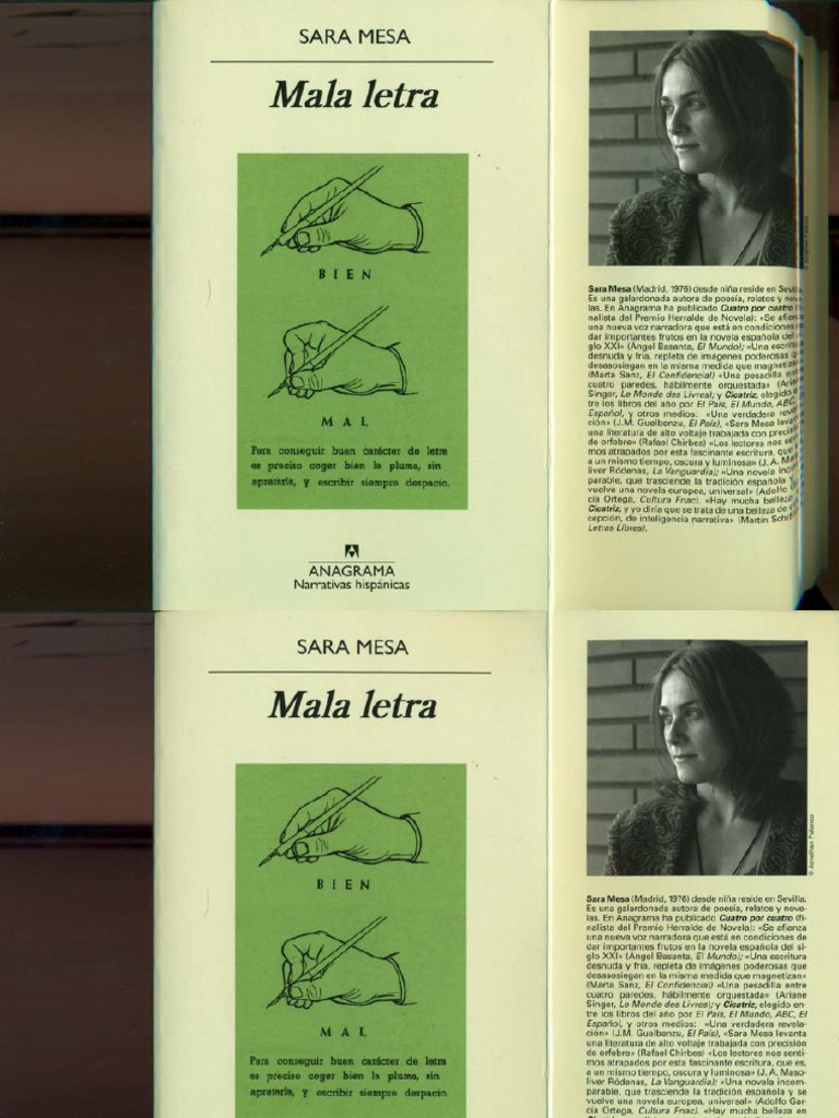 Mala Letra-Sara Mesa | PDF