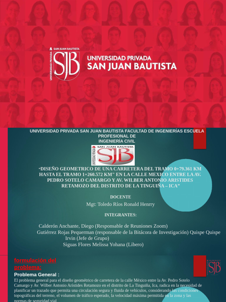 PC4 Caminos PPTT Final | PDF | La carretera | Tráfico