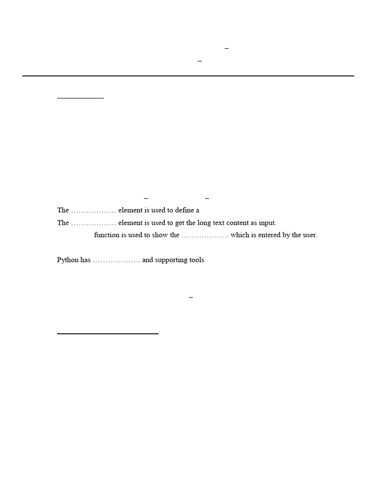 Class 8 Computer Mid-Term Exam 2024 | PDF