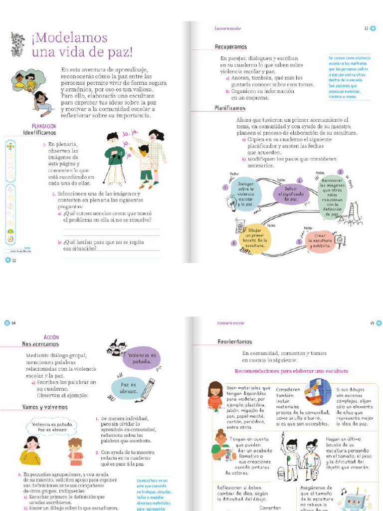 Proyecto: Modelamos una Vida de Paz | PDF | Pensamiento | Conocimiento