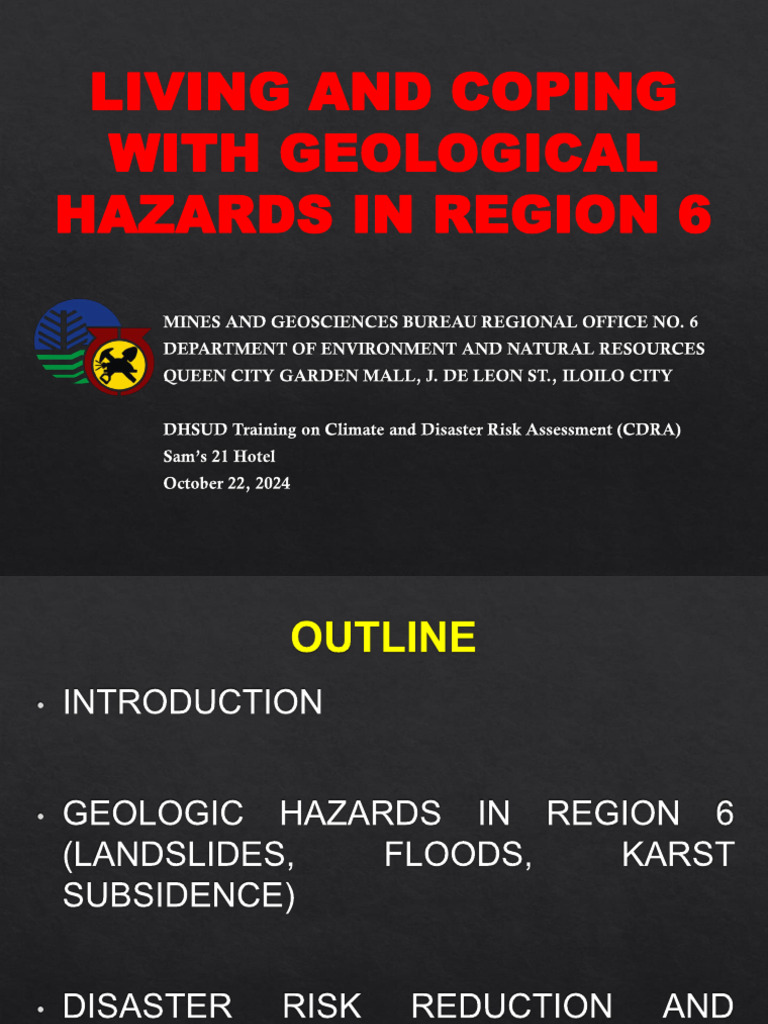 Geological Hazards in Region 6 Analysis | PDF | Flood | Rock (Geology)