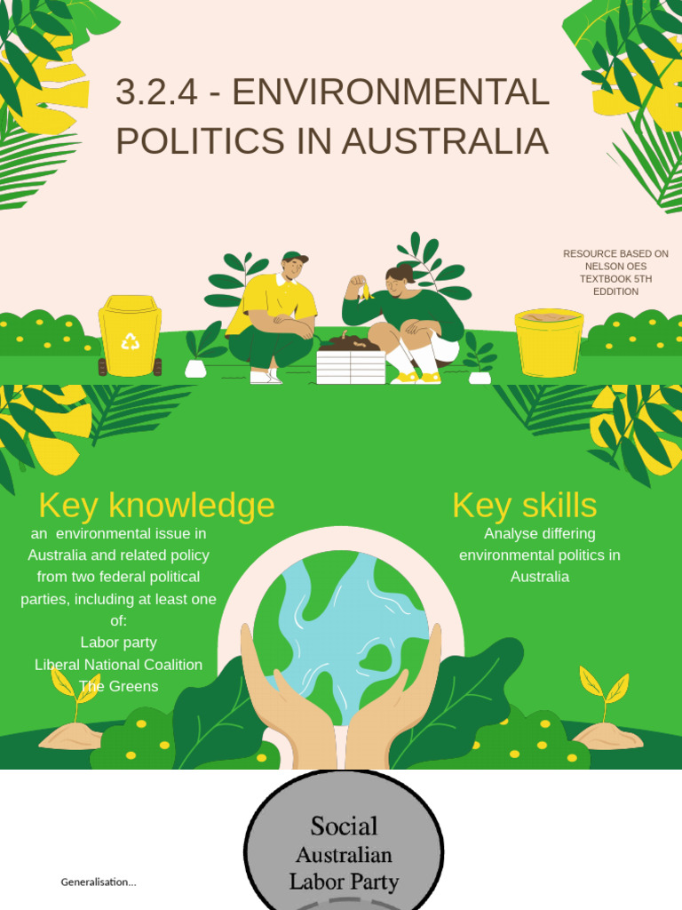 3.2.4 - Environmental Politics in Australia 2025 | PDF | Australian ...