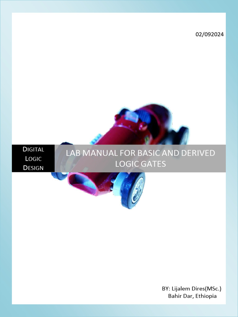 DLD Laboratory Manual 1 | PDF | Logic Gate | Electronic Circuits